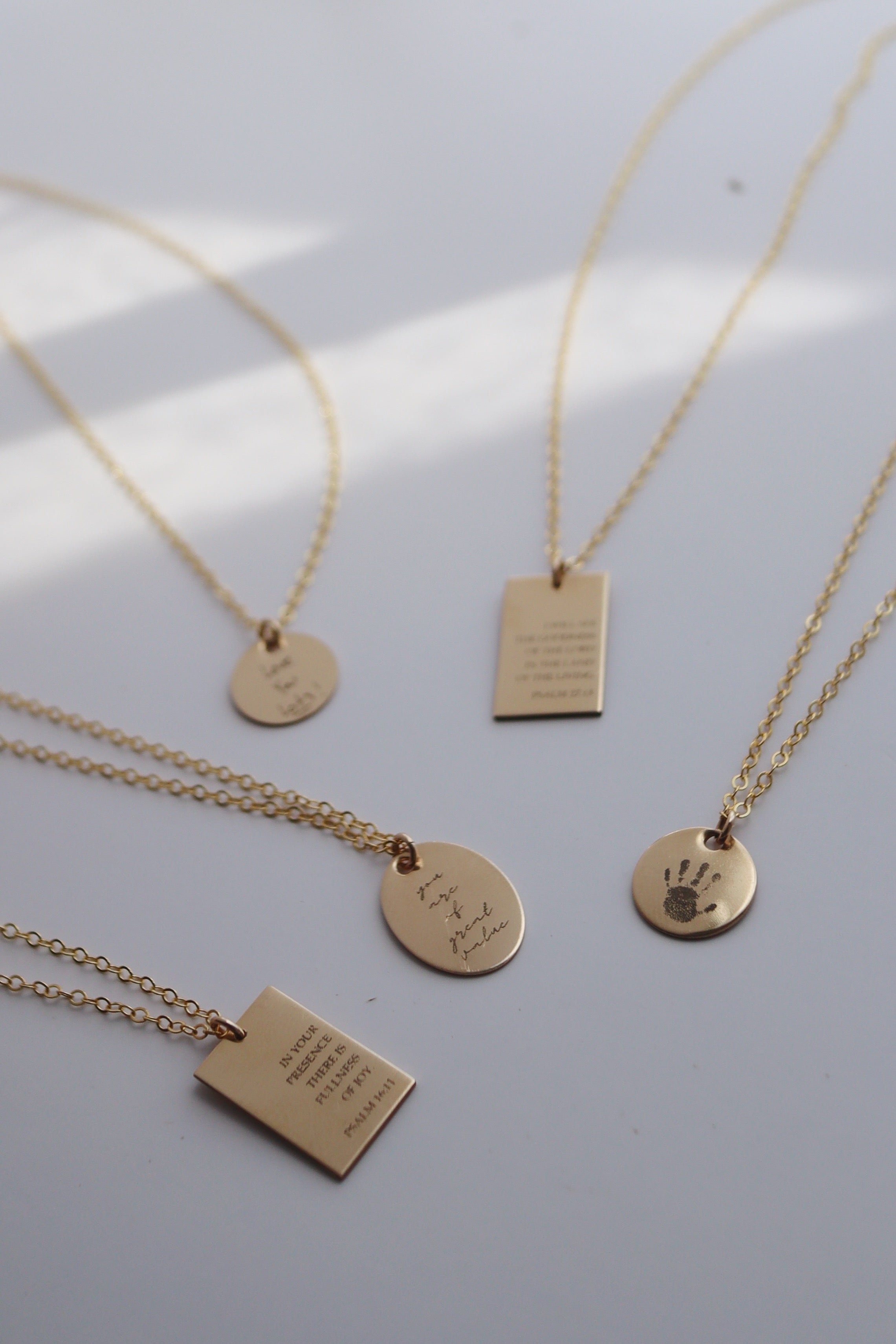 Wells Print Necklace – Of Great Value