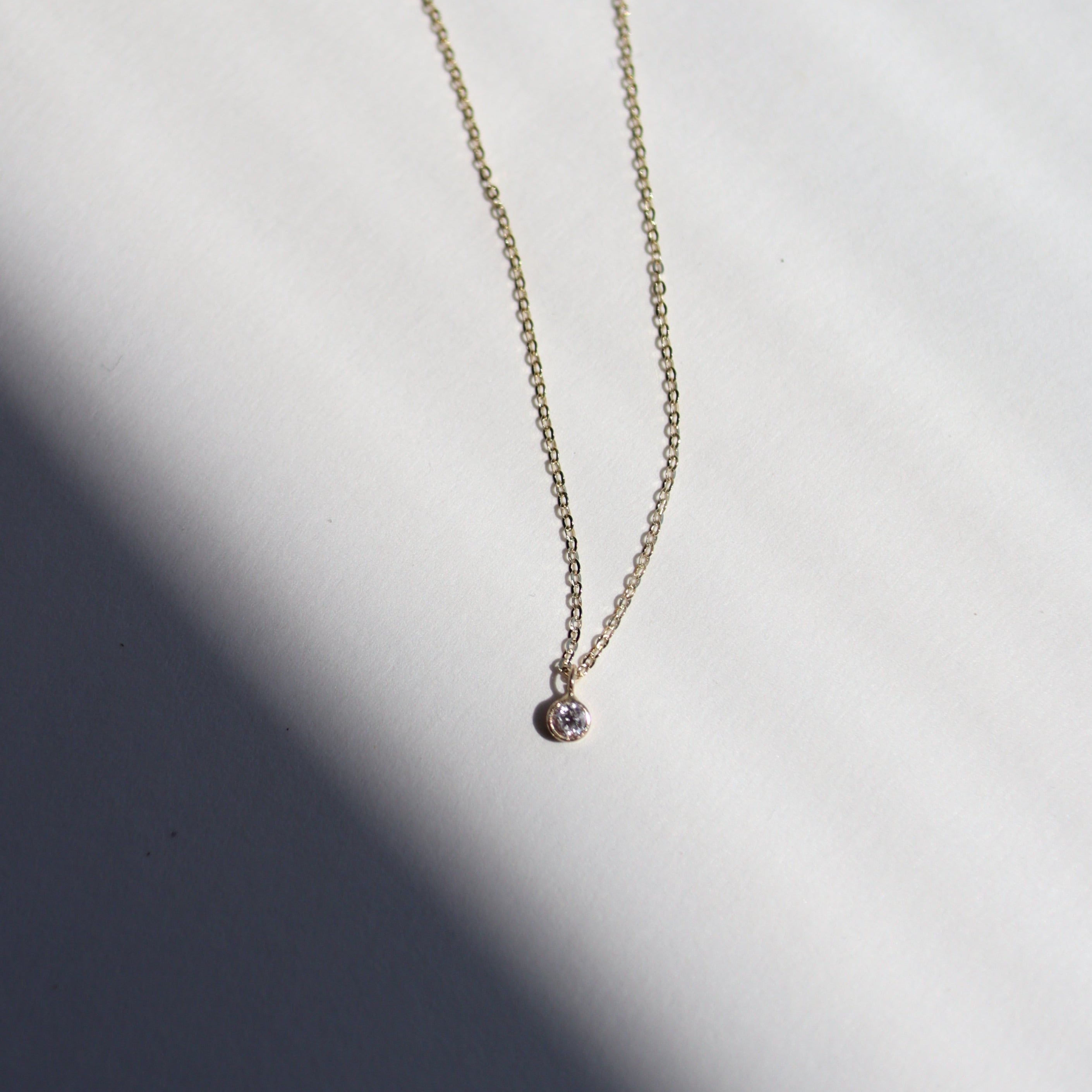 Dainty Diamond Necklace – Of Great Value